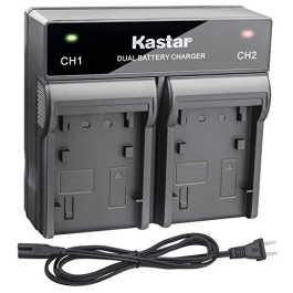 Kastar Fast Dual Charger Replacement for Sony NP-F970 Pro NP-F990 NP-F975 NP-F970 NP-F960 NP ...