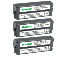 Kastar 3-Pack NB-CP2L / NB-CP1L Battery 22.2V 2100mAh Replacement for ...