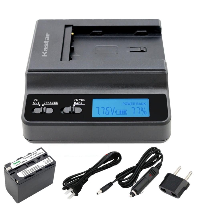 Kastar Ultra Fast Charger and Battery Replacement for Sony NP-F975 NP ...